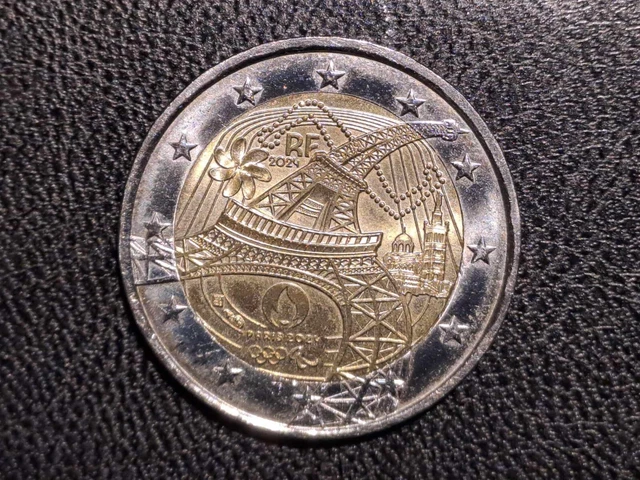 PIÈCE 2 EUROS - JO 2024 Paris - Commémorative France - Collection Pièce monnaie EUR 9,00 ...